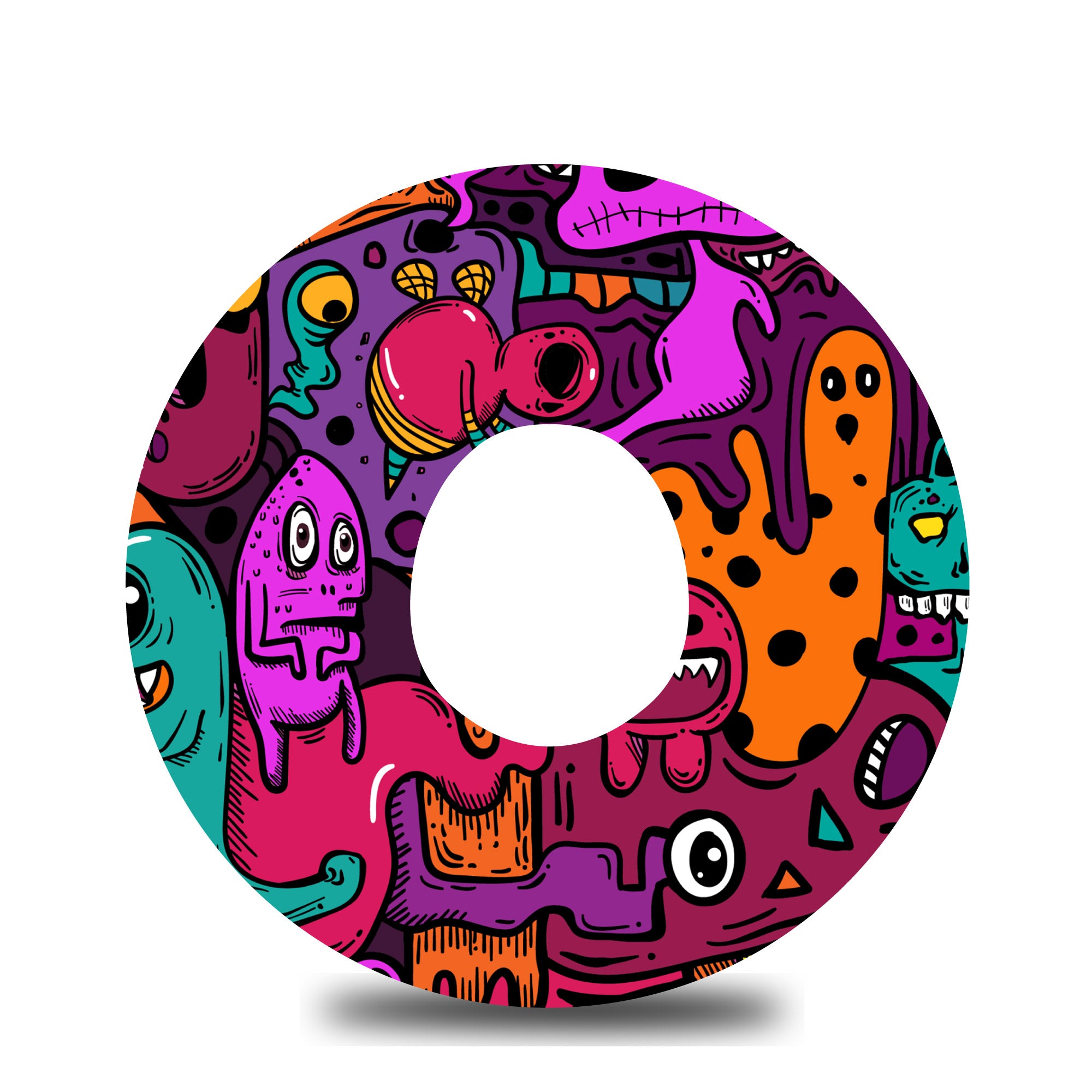Alien Doodles Dexcom G7 Tape